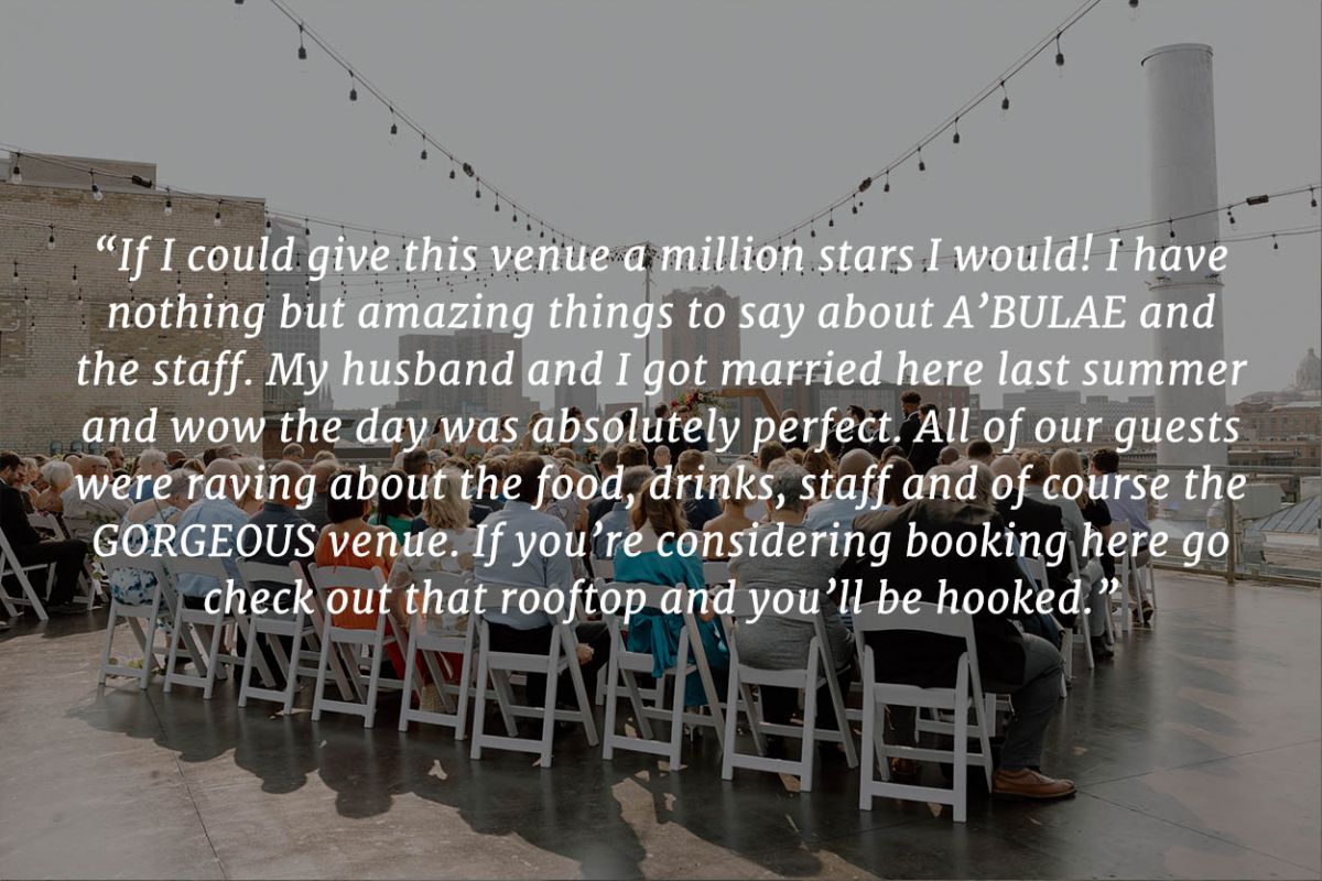 Loft-Style Wedding Venue in Minnesota | A'BULAE | A'BULAE